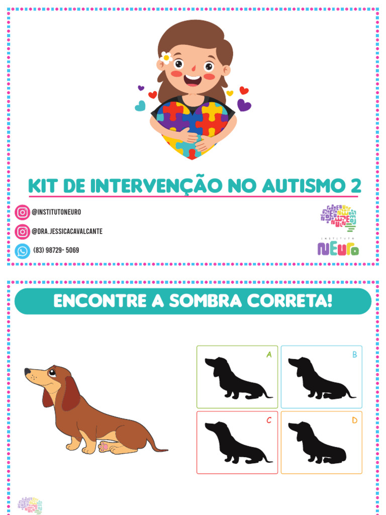 Atividades para Intervenção no Autismo | PDF