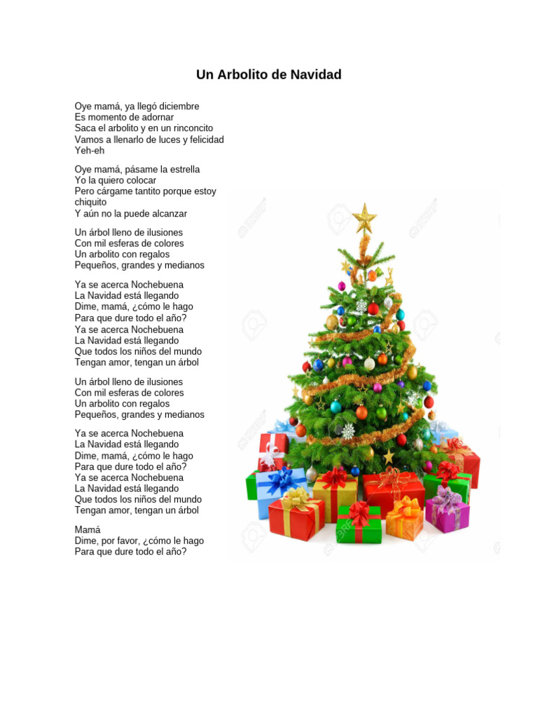 Un Arbolito de Navidad | PDF