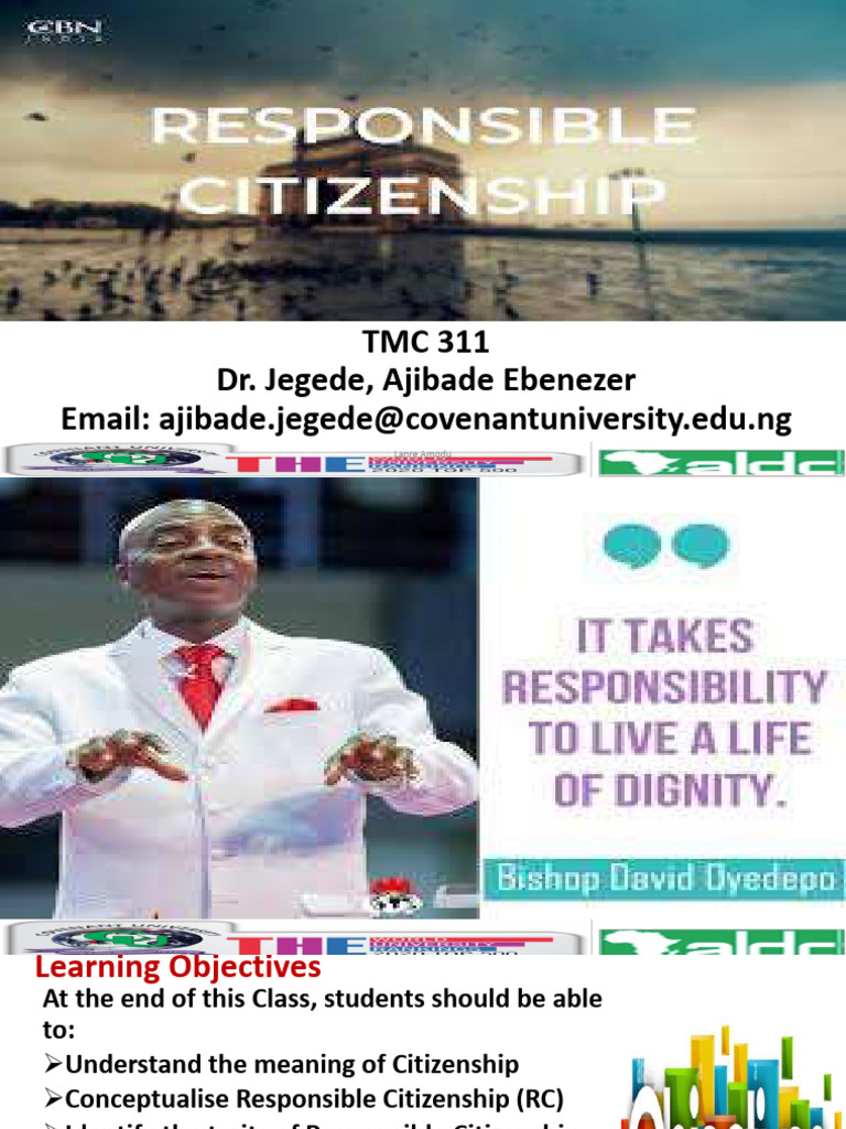 Understanding Responsible Citizenship | PDF | Citizenship