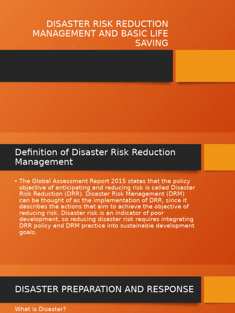 Disaster Risk Reduction and Management Guide | PDF | Flood | Risk