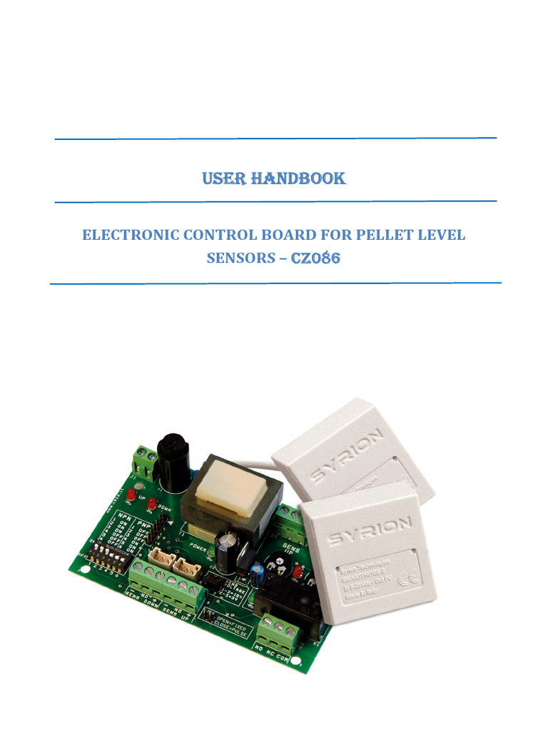 Pellet Level Sensor Control Board Guide | PDF | Relay | Electronic ...