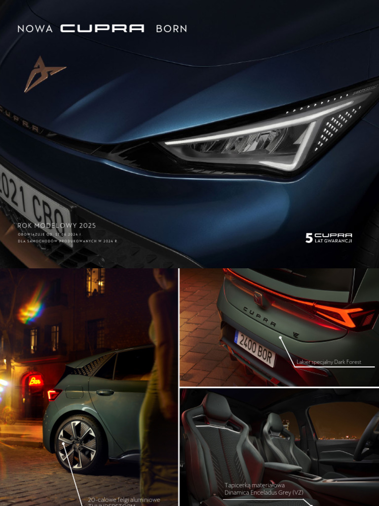 Cennik MY25PY24 CUPRA Born | PDF