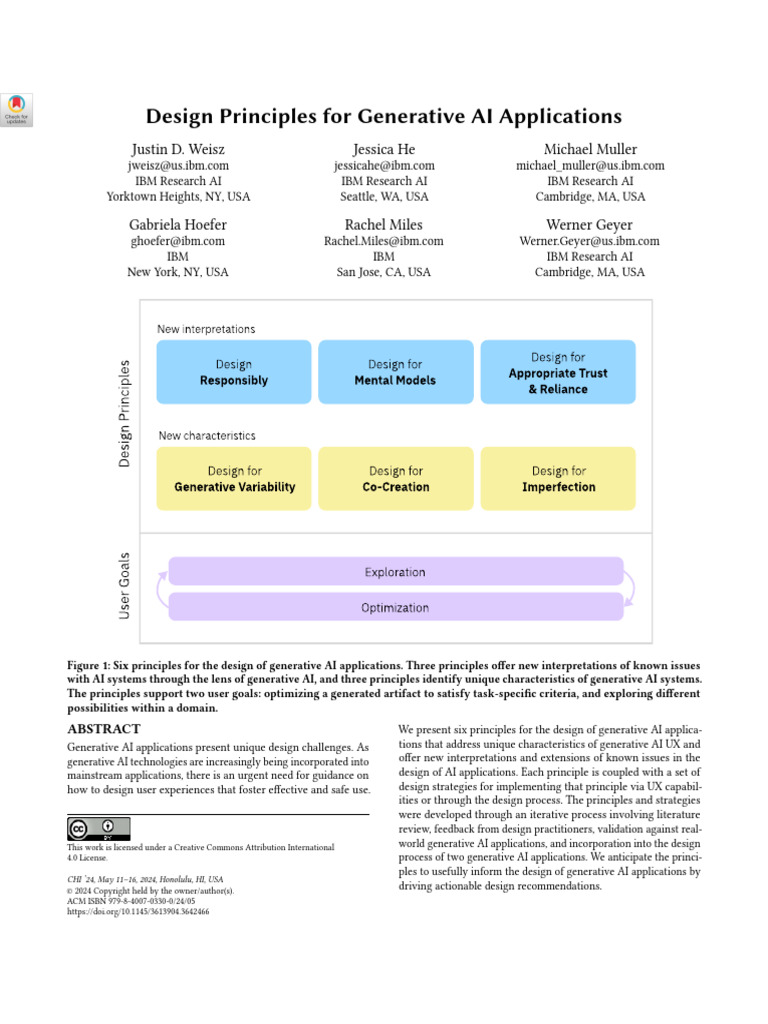 Design Principles For Generative AI Applications | PDF | Artificial ...