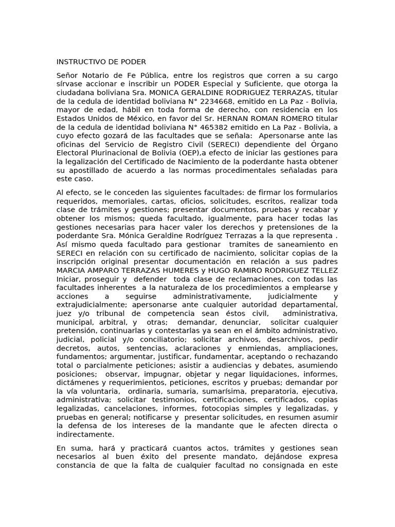 PODER Nathan Robison New | PDF | Gobierno