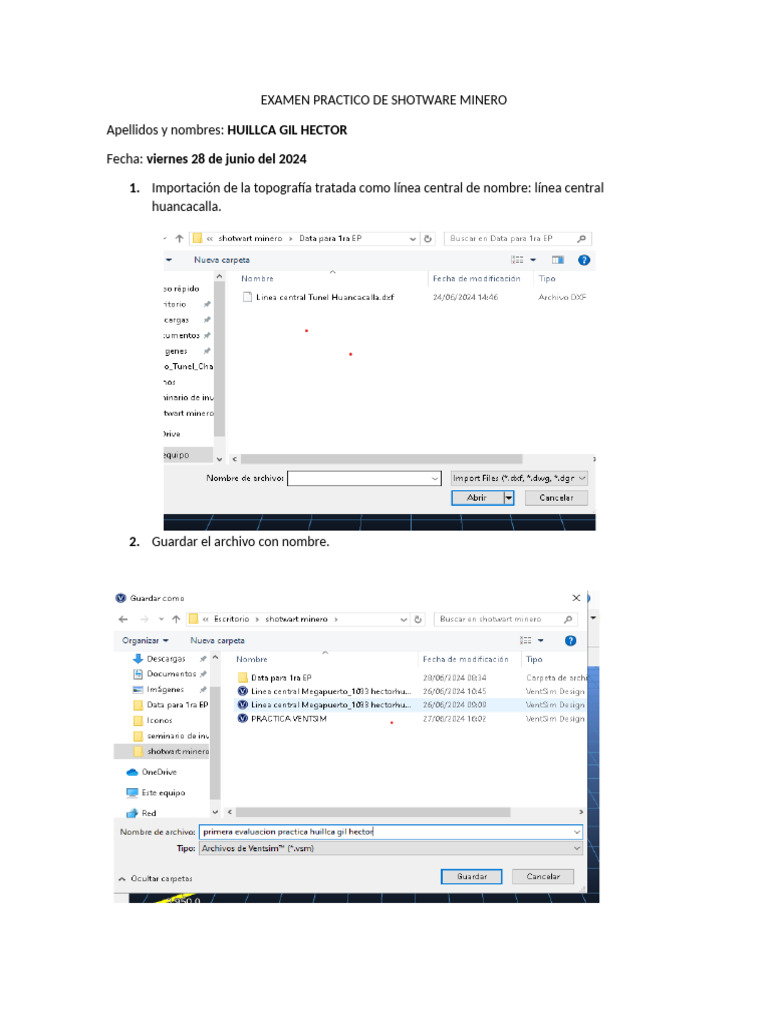 Examen Practico de Shotware Minero | PDF