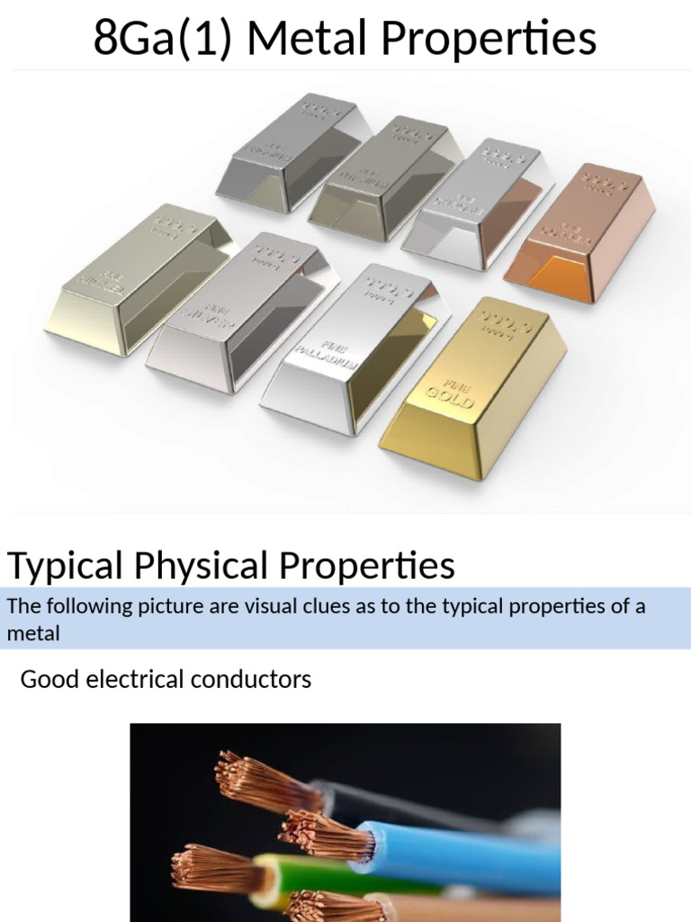 Metal Properties | PDF