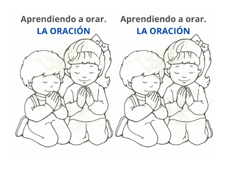 Actividad - Aprendiendo A Orar Mundo Feliz | PDF