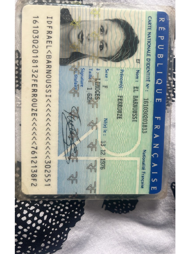 CNI Ferrouze Recto | PDF