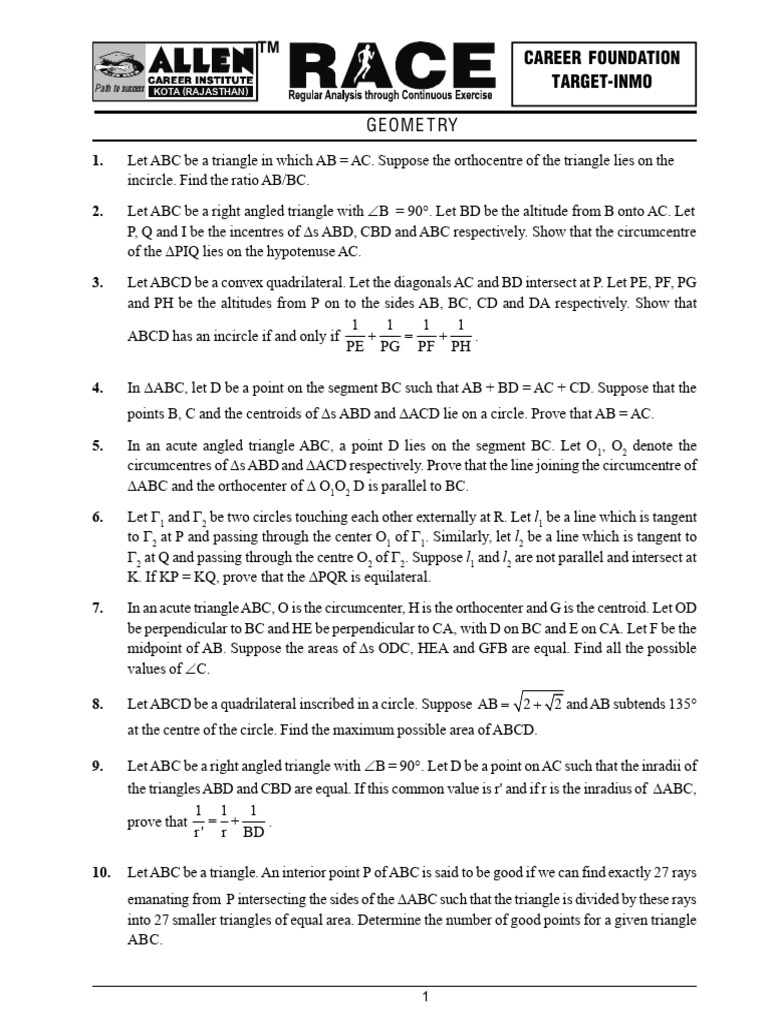 3 Geo | PDF | Triangle | Geometric Shapes