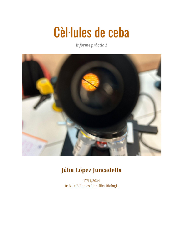 Informe Micro1 | PDF