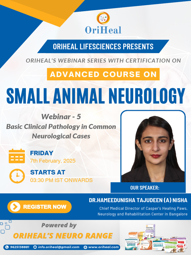 Neuro New Webinar 5 | PDF | Veterinary Medicine | Neurology