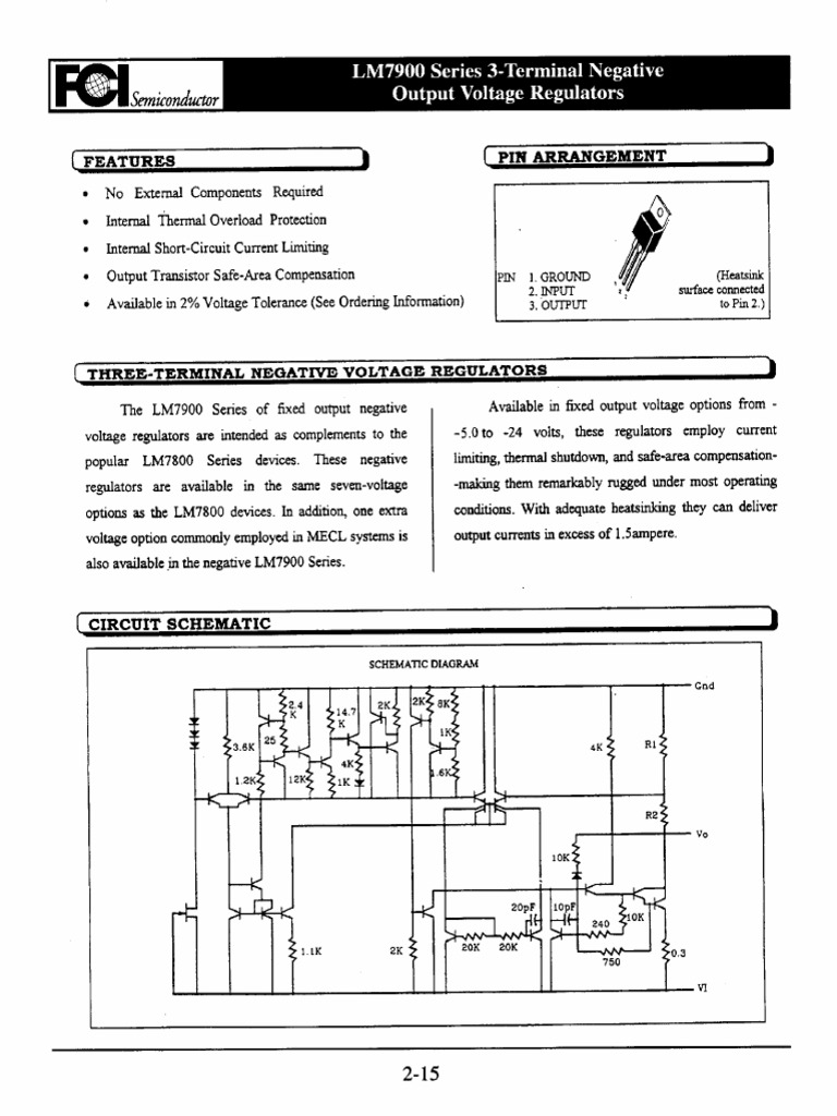 FCI lm79XX | PDF
