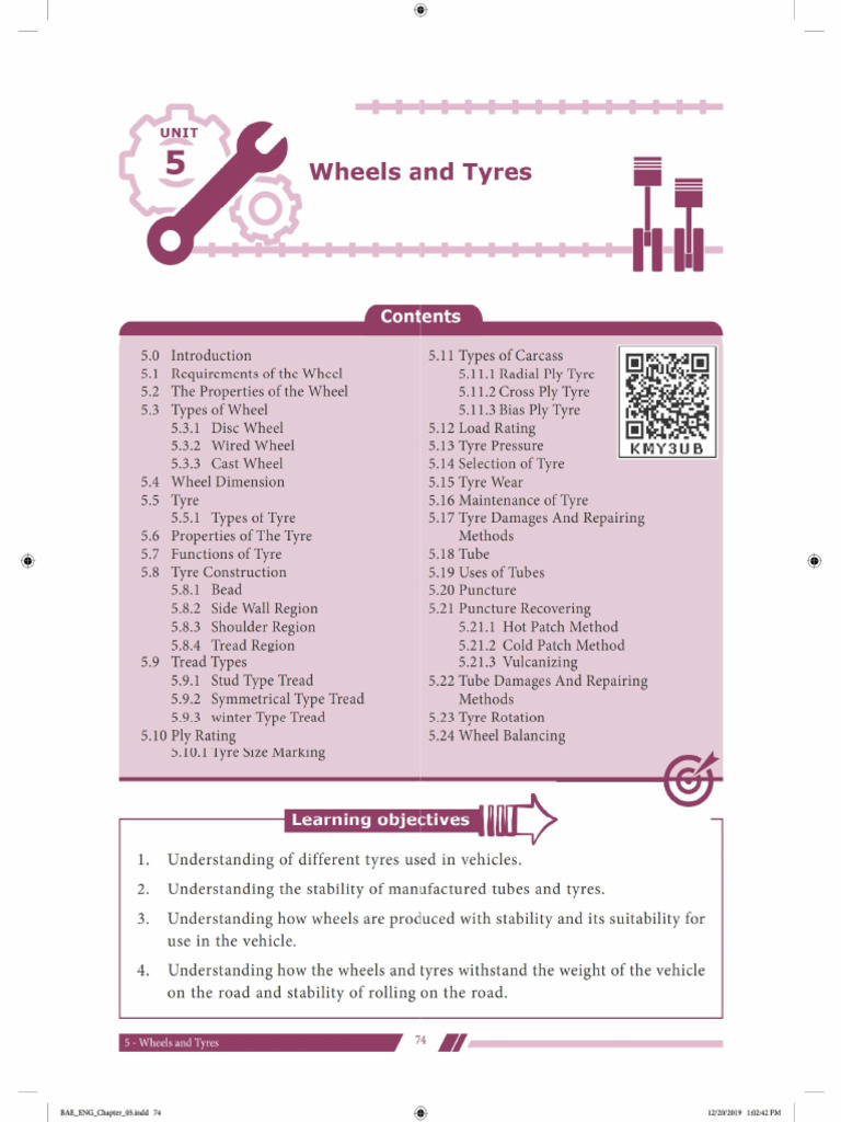 Wheels and Tyres | PDF