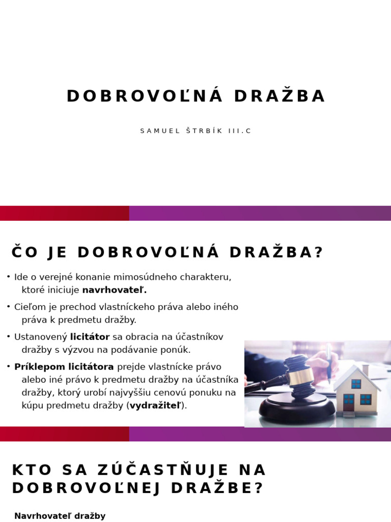 dobrovolna drazba | PDF