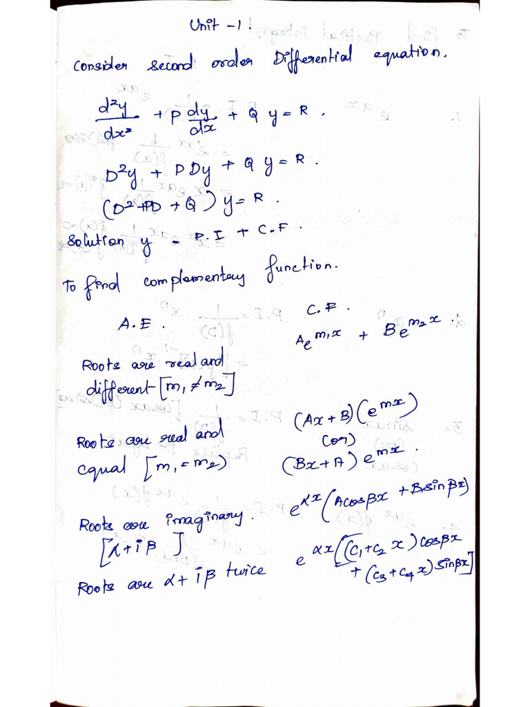 TDE Formula Unit 1-4 | PDF