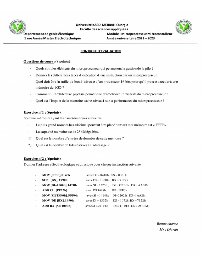 Td3 Automatique | PDF