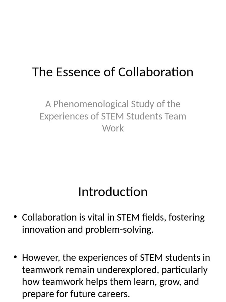Essence_of_Collaboration_SOP | PDF