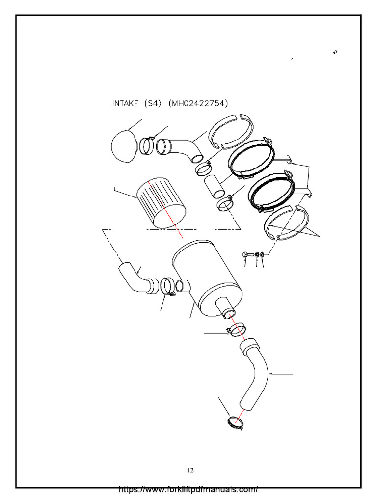 Forklift Air Intake System | PDF