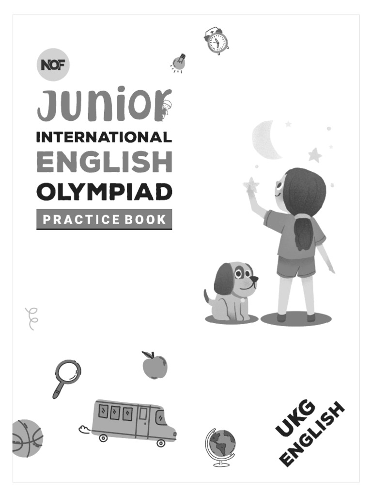 UKG NOF English Practice Book | PDF
