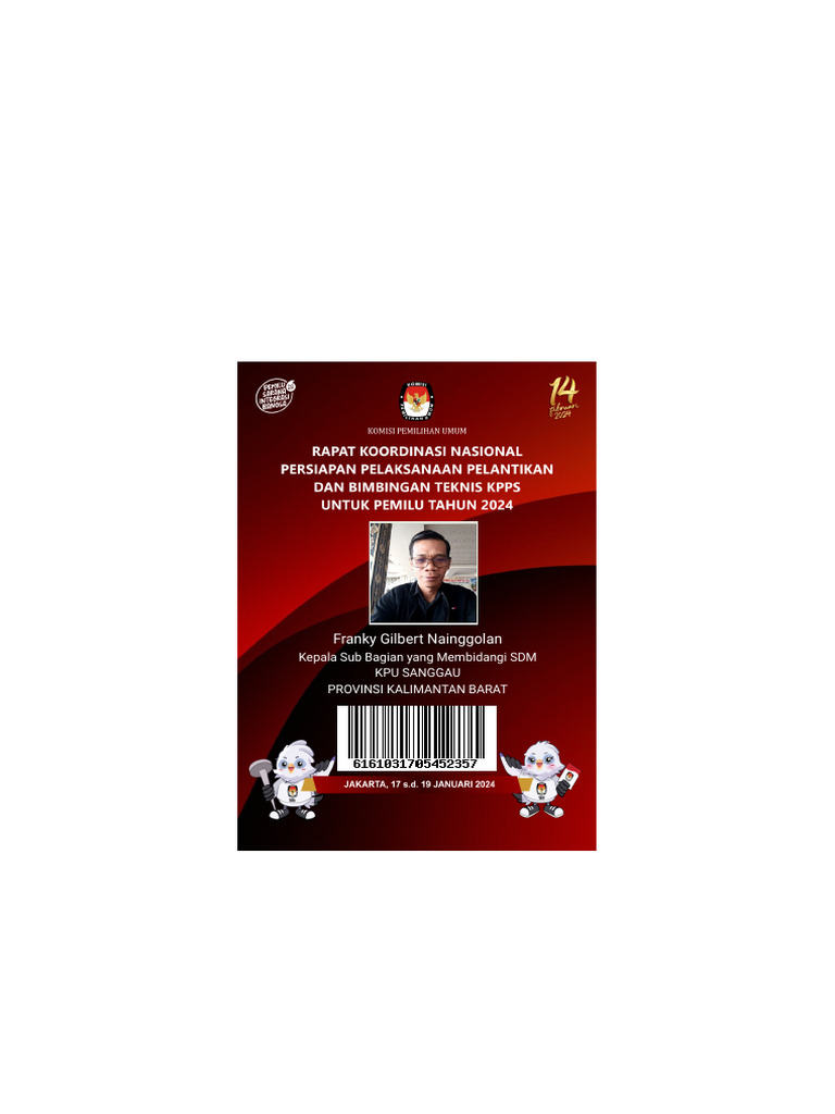 Name Tag Rakor Kpps Franky | PDF