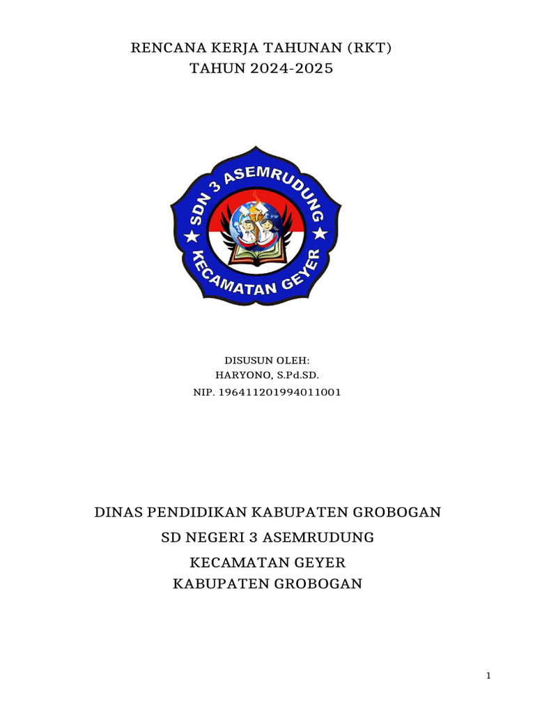 RKT SD Versi Baru | PDF