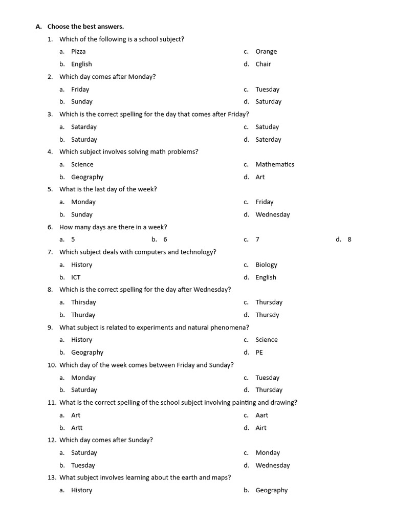 EL_SAS1_grd4_sms1 | PDF | Workweek And Weekend