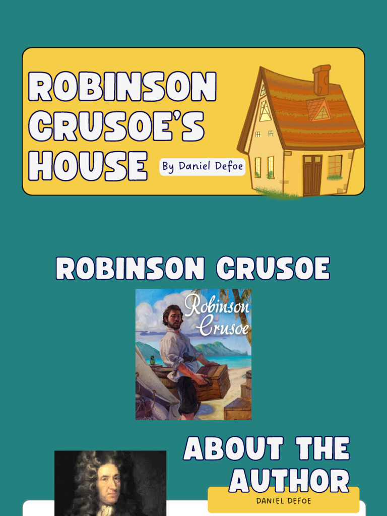 Robinson Crusoe's H. Lesson Notes | PDF
