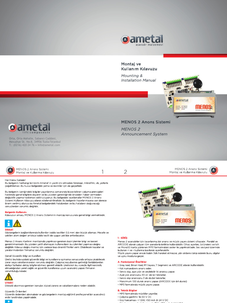 Arkel Menos Voice(1) | PDF