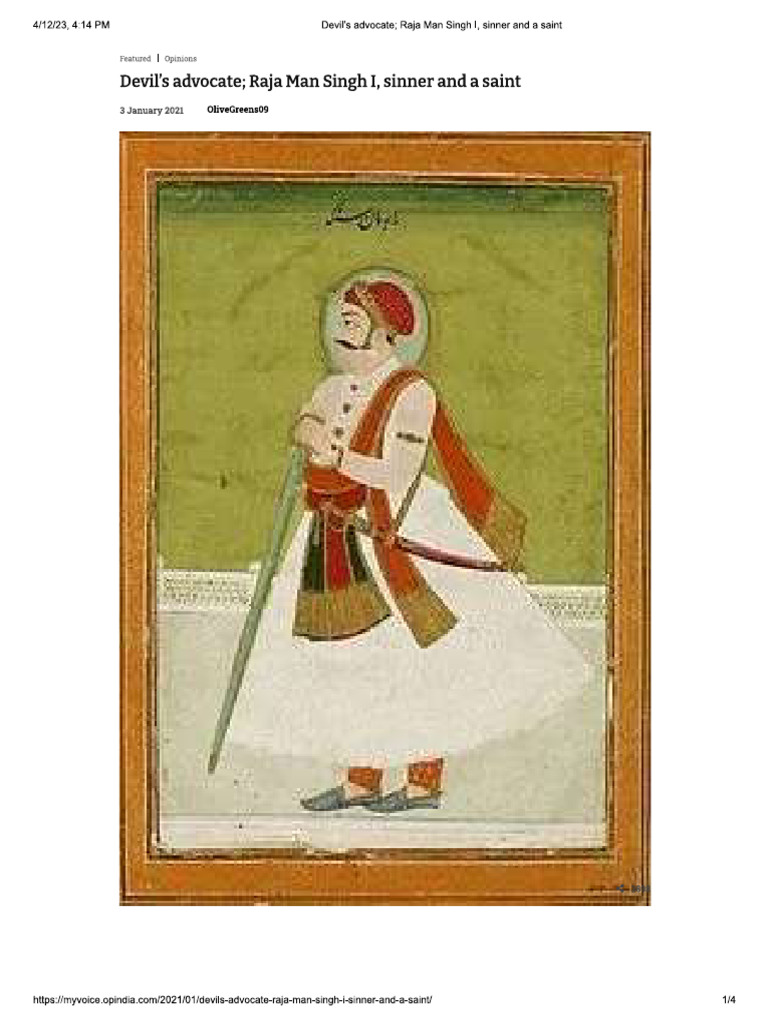 Man Singh | PDF