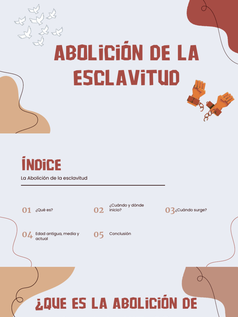 Abolicion de la esclavitud | PDF | Esclavitud | Abolicionismo
