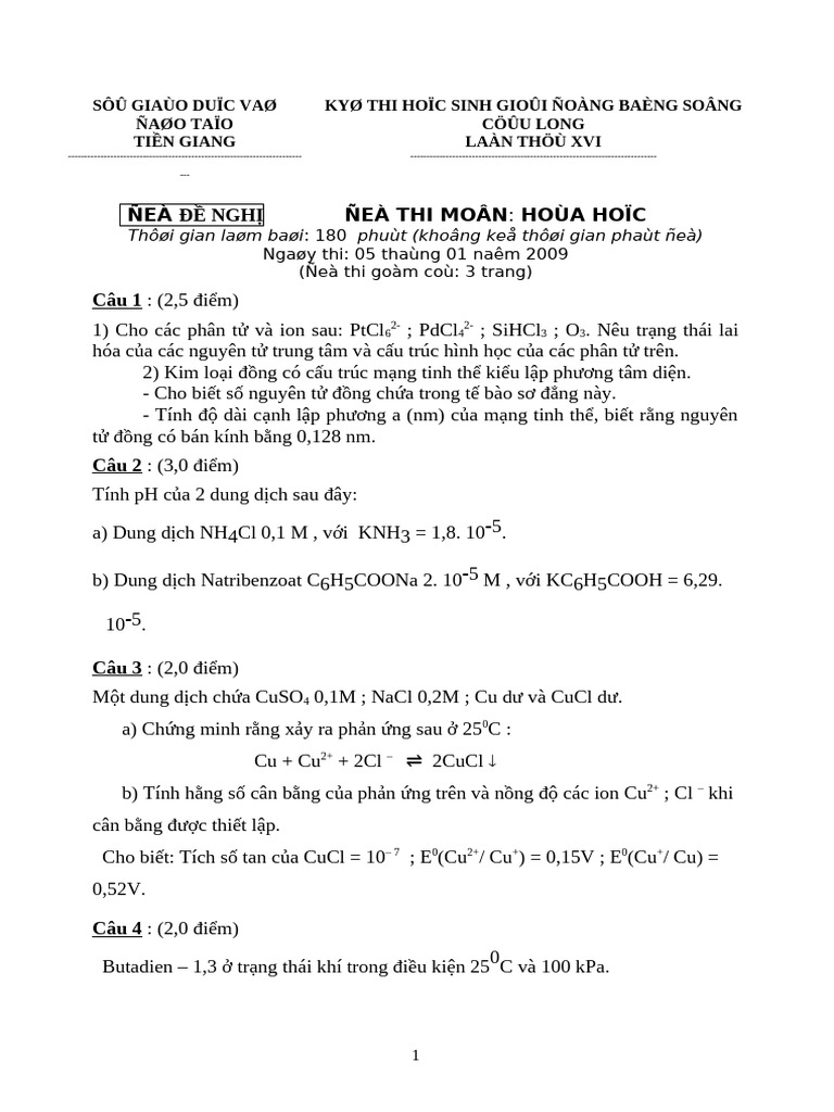 Hoa DBSCL Tien Giang 0809 (1) | PDF