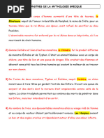 Exposé Mythologie Minautore 6ème a (1) | PDF | Minotaure | Thésée