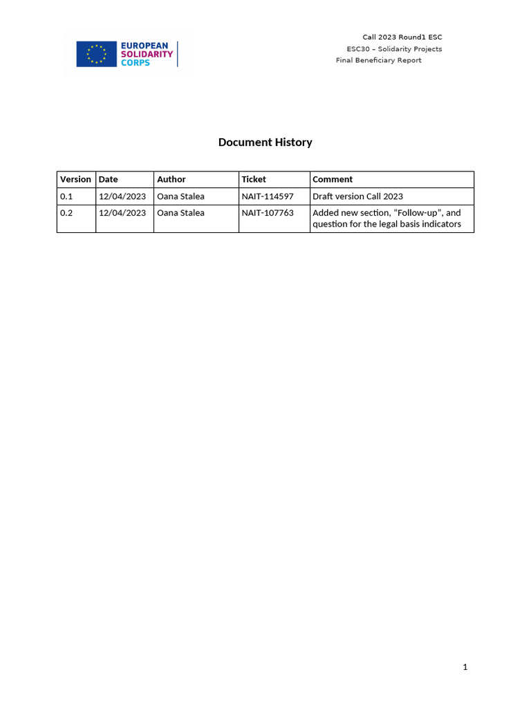 2023 ESC30 - Beneficiary Report | PDF | Computing