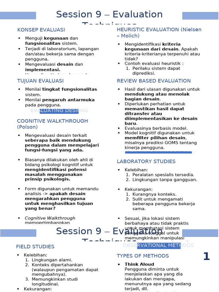 Catetan Human & Computer Interaction | PDF