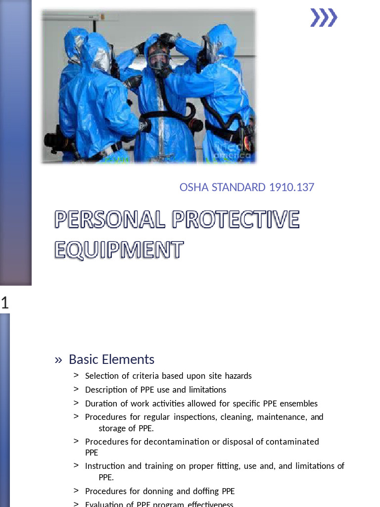Week 5 - Personal Protective Equipment | PDF | Personal Protective Equipment | Sound