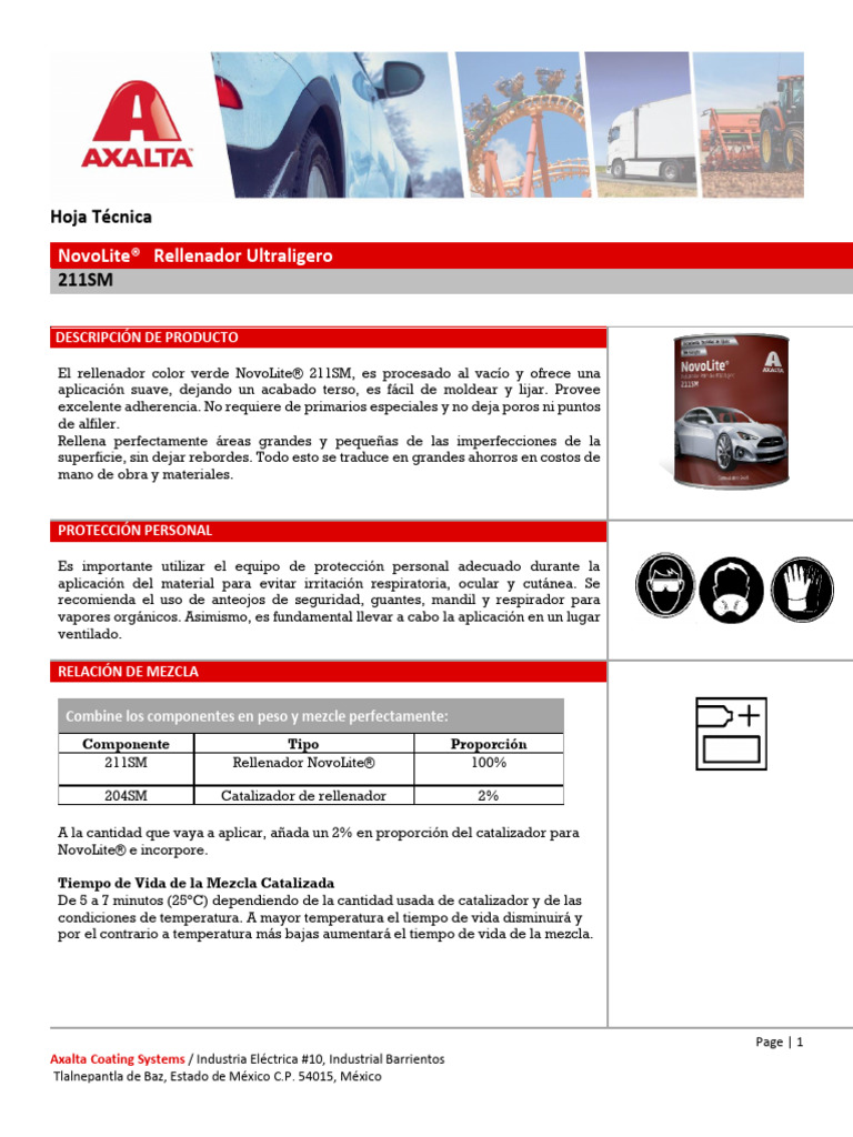 Novolite Utra Ligero 211SM | PDF