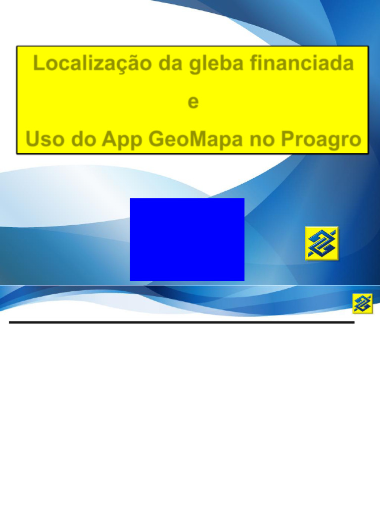 Localizacao Gleba Financiada e App Geomapa No Proagro Fev2017 | PDF ...