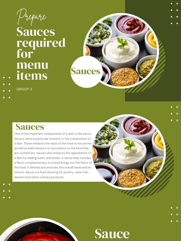 Food-Presentation 20250107 201113 0000 | PDF | Sauce | Starch