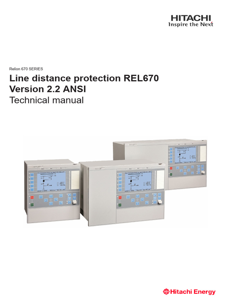 REL670 | PDF | Electromagnetic Compatibility | Electrical Engineering