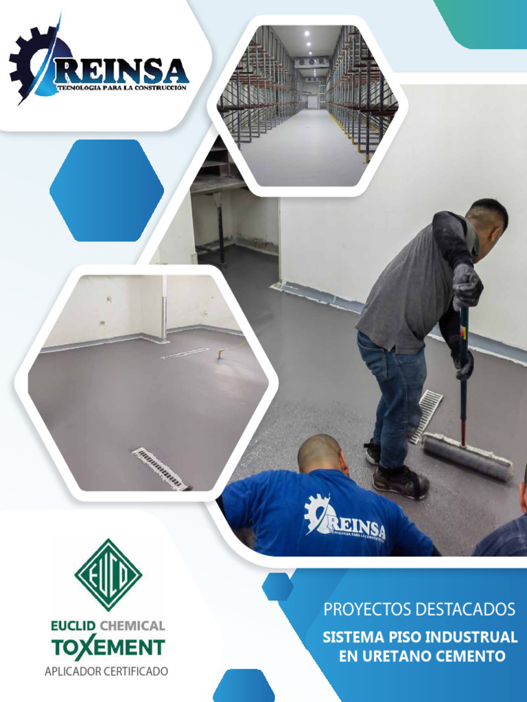 Brochure Uretano Cemento REINSA | PDF | Poliuretano | Hormigón