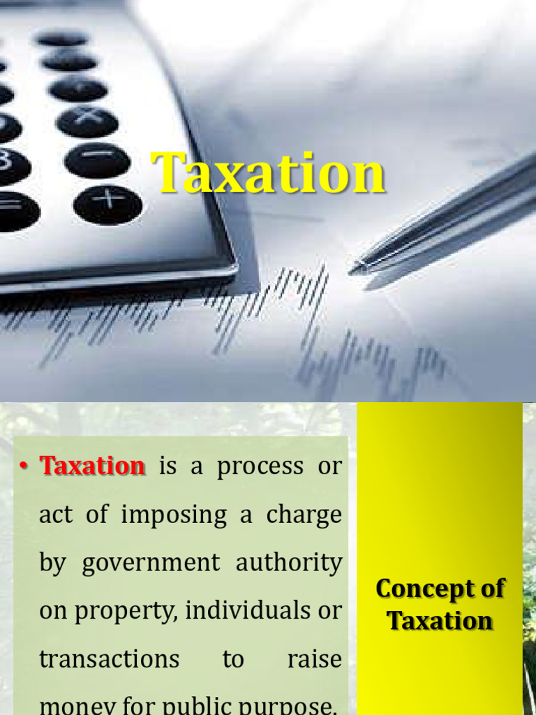 14_Taxation | PDF | Taxes | Equity (Economics)