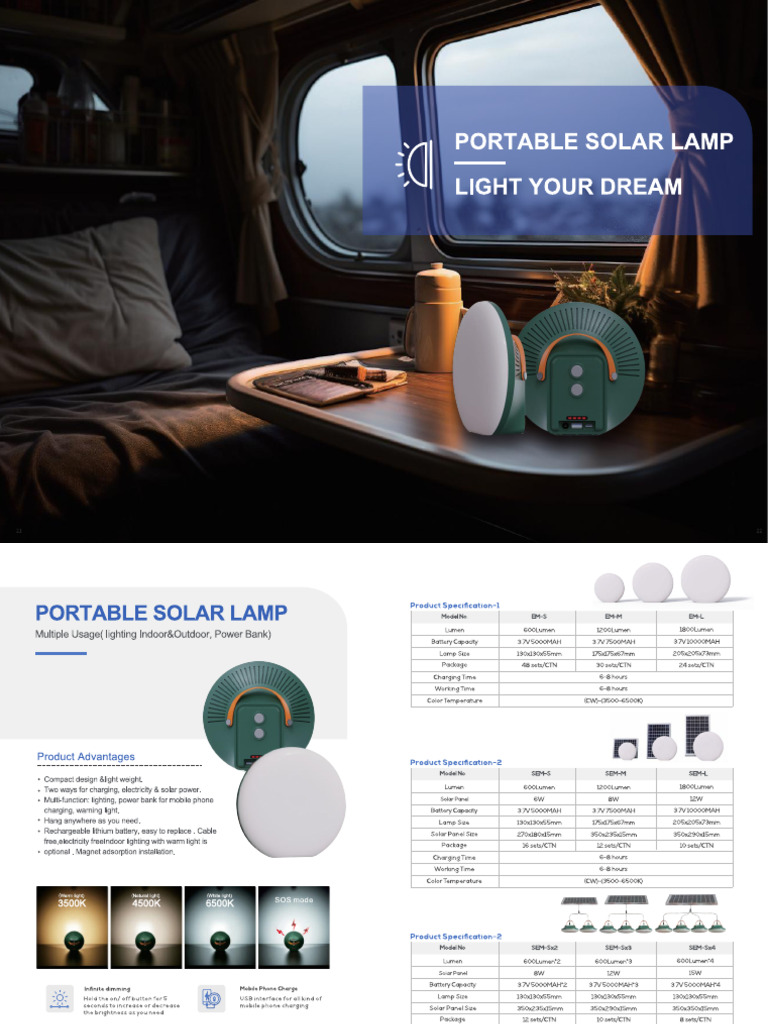 Solar Light Catalog | PDF
