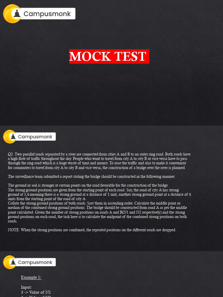 Mock Coding Ques 2 | PDF