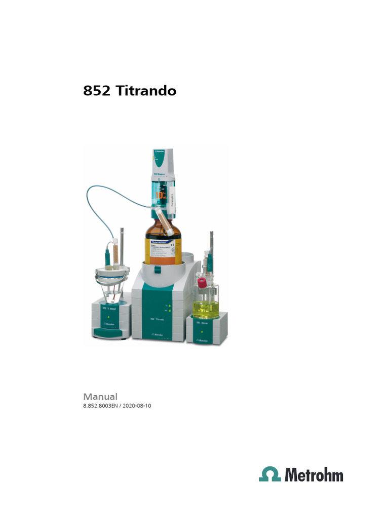 Titrando 88528003EN | PDF | Electrical Connector | Usb