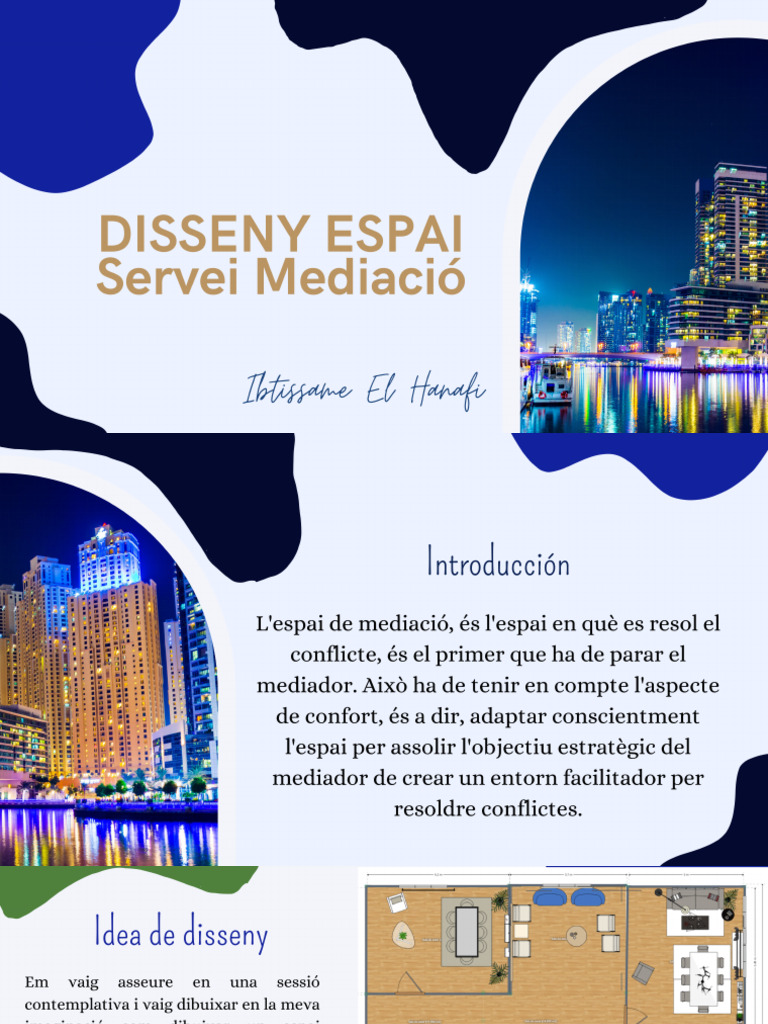 _presentación Proyecto Azul Minimalista | PDF