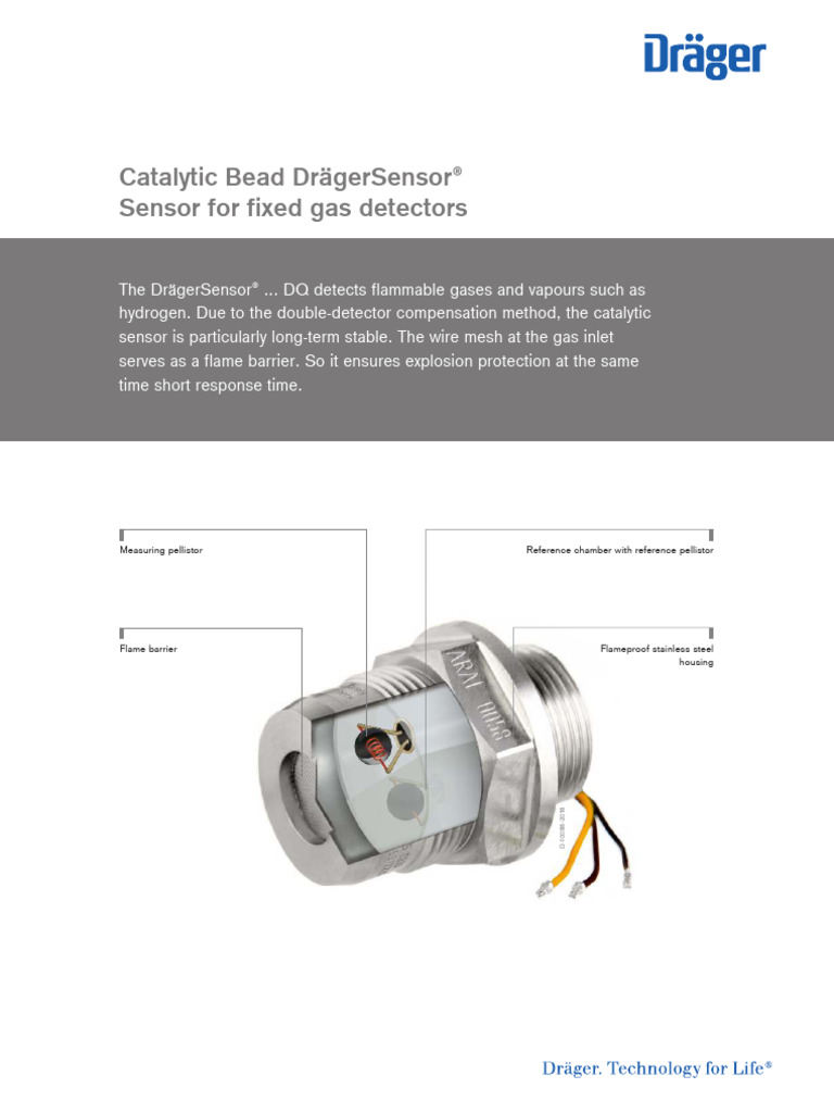 Sensor Catalytic Bead Pi 9045523 en Master | PDF | Catalysis | Applied ...