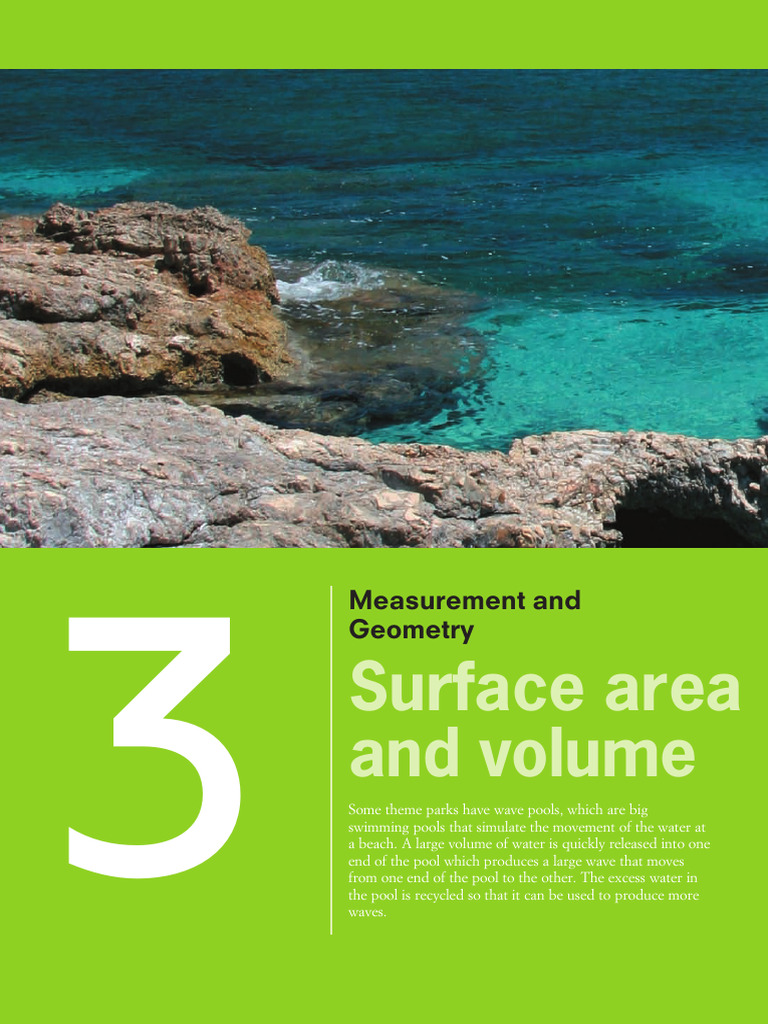 Surface Area and Volume Guide | PDF | Area | Volume