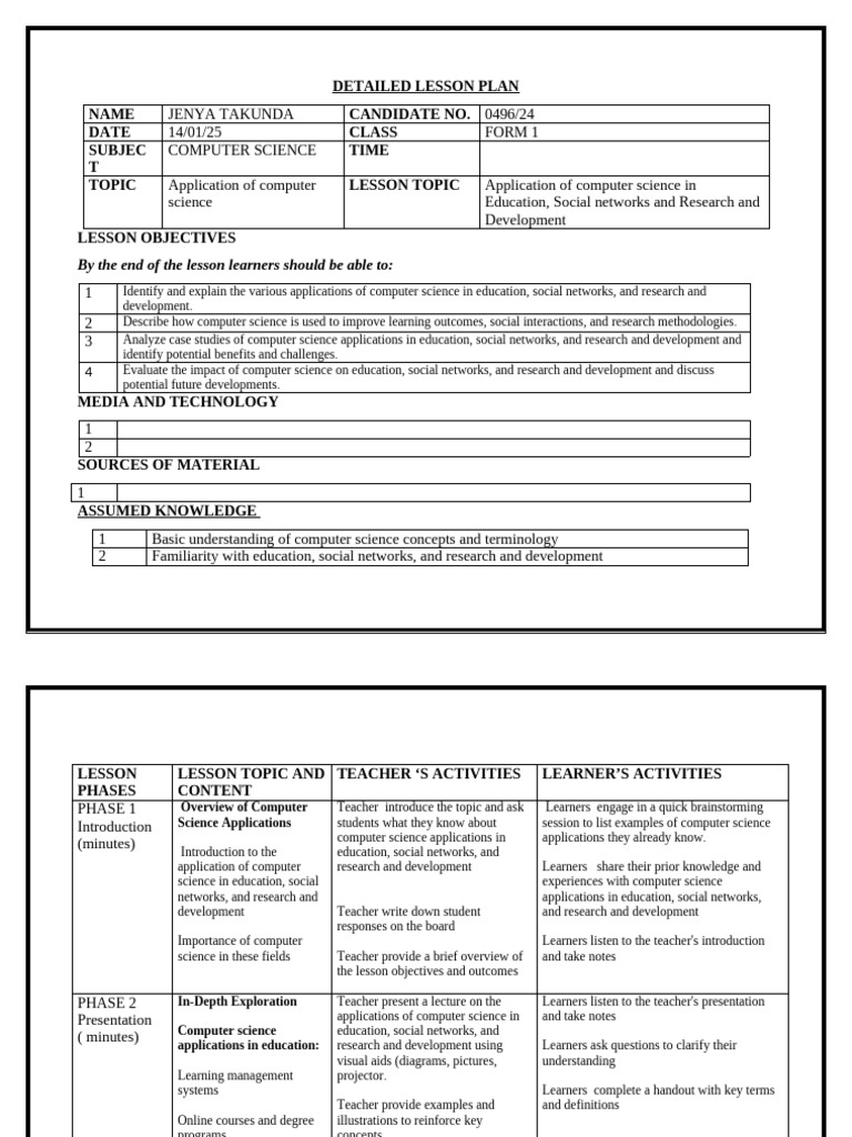 Application - in - Education DLP | PDF | Learning | Science