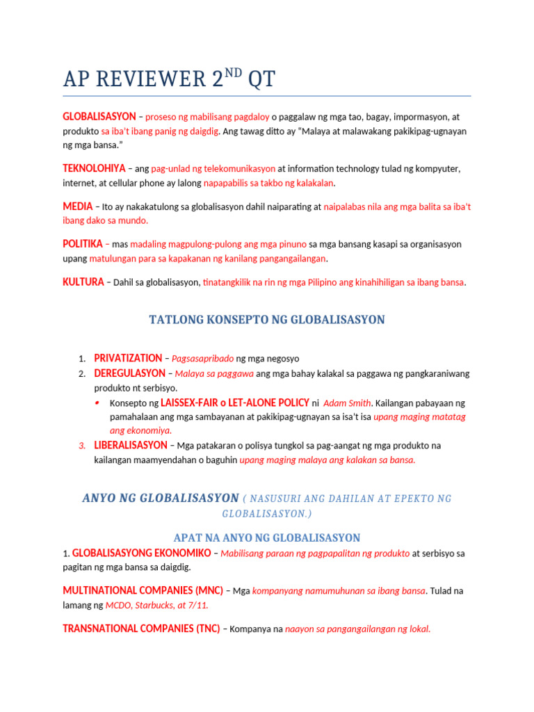 AP-REVIEWER-2ND-QT | PDF