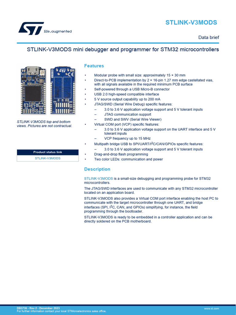 stlink-v3mods (1) | PDF | Computing | Computer Engineering